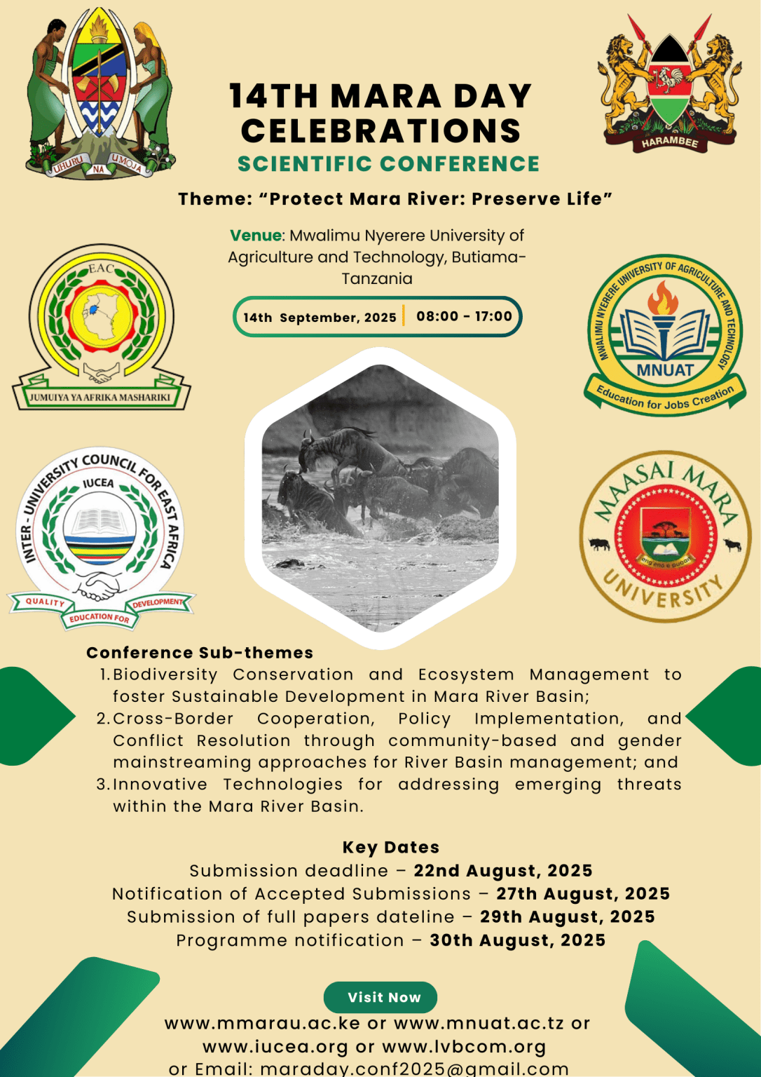 THE 14th Mara Day Celebrations SCIENTIFIC CONFERENCE